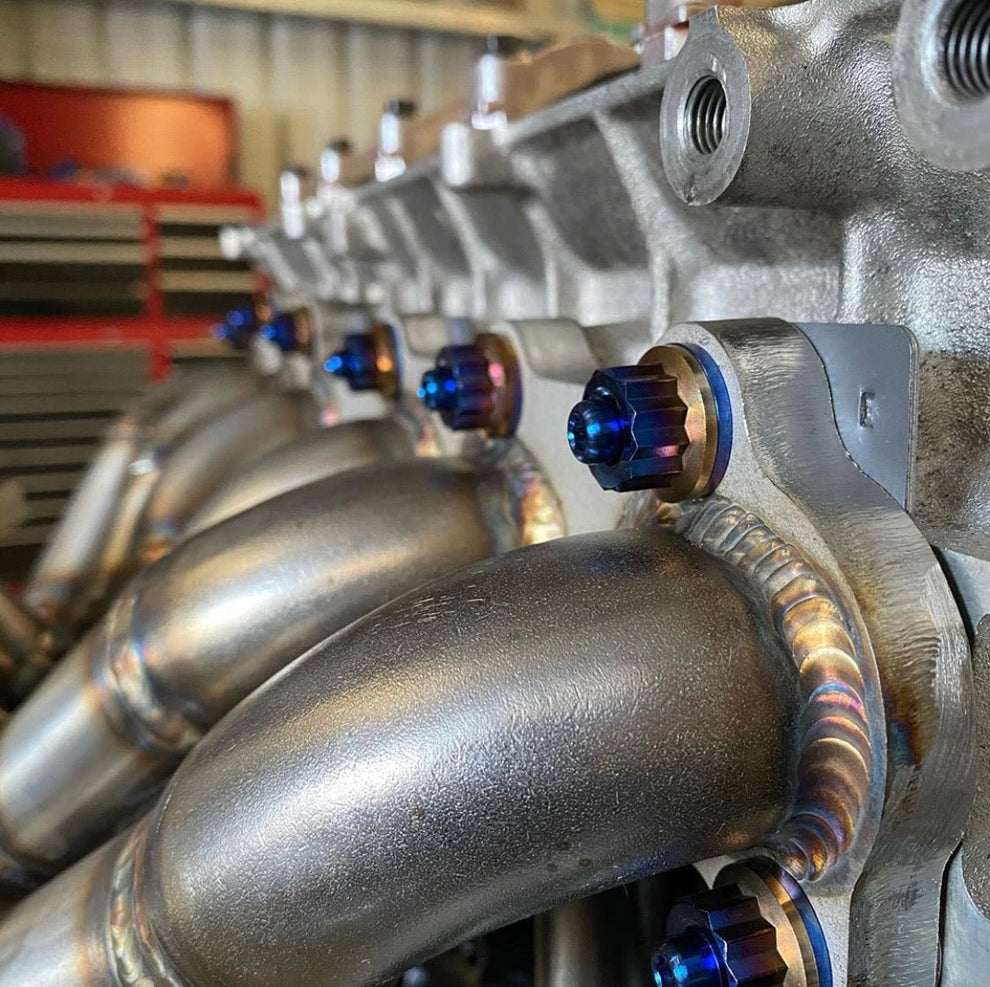 JDC Titanium Exhaust Manifold Stud Kit (RB26) – NTXGlow