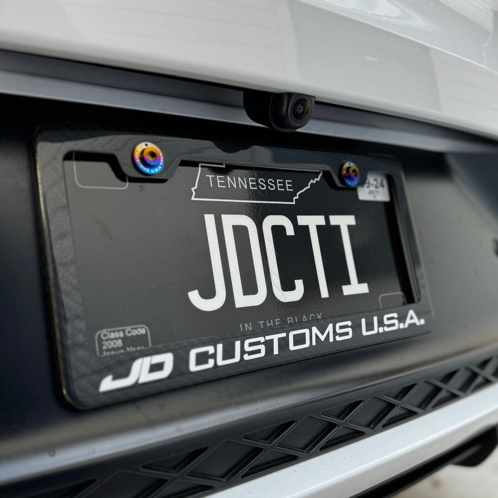JDC Titanium Locking License Plate Mounting Kit (Universal) – NTXGlow
