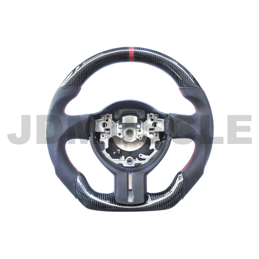 JDMuscle Custom Carbon Fiber Steering Wheel for 2013-2016 BRZ/FRS – NTXGlow