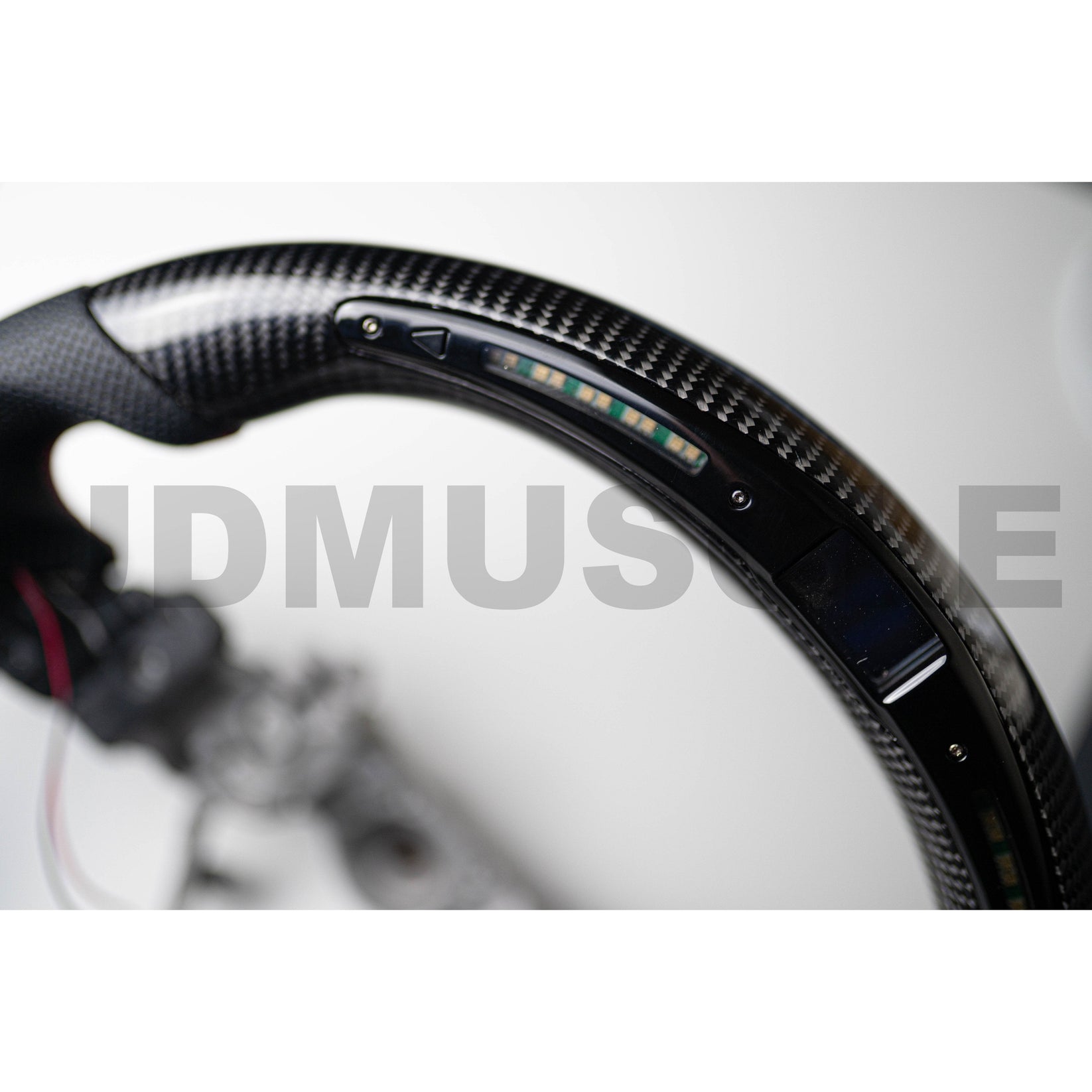 JDMuscle LED Performance Carbon Fiber Steering Wheel for Nissan 350z ...