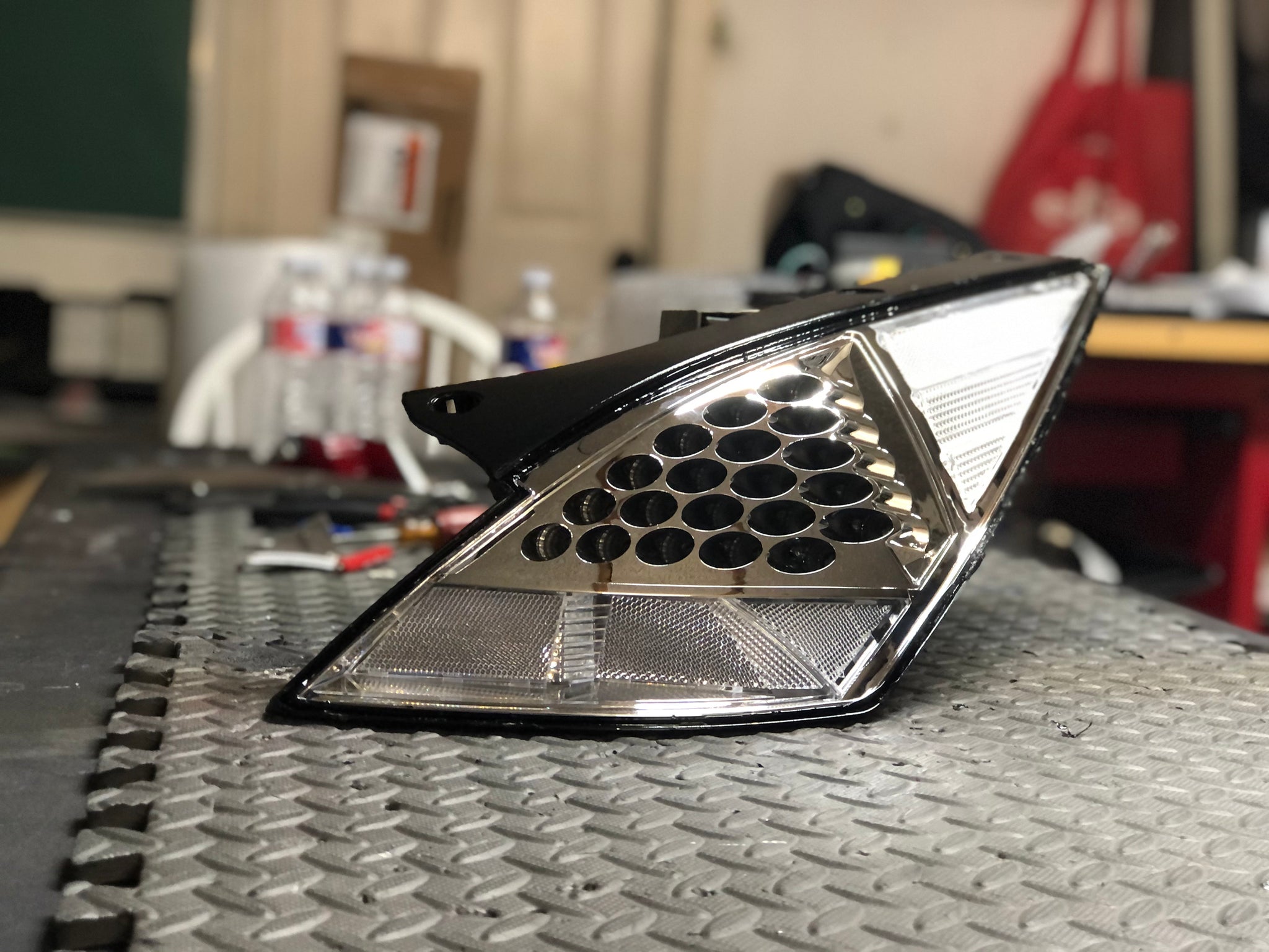 Custom clear Nissan 350z tail lights – NTXGlow